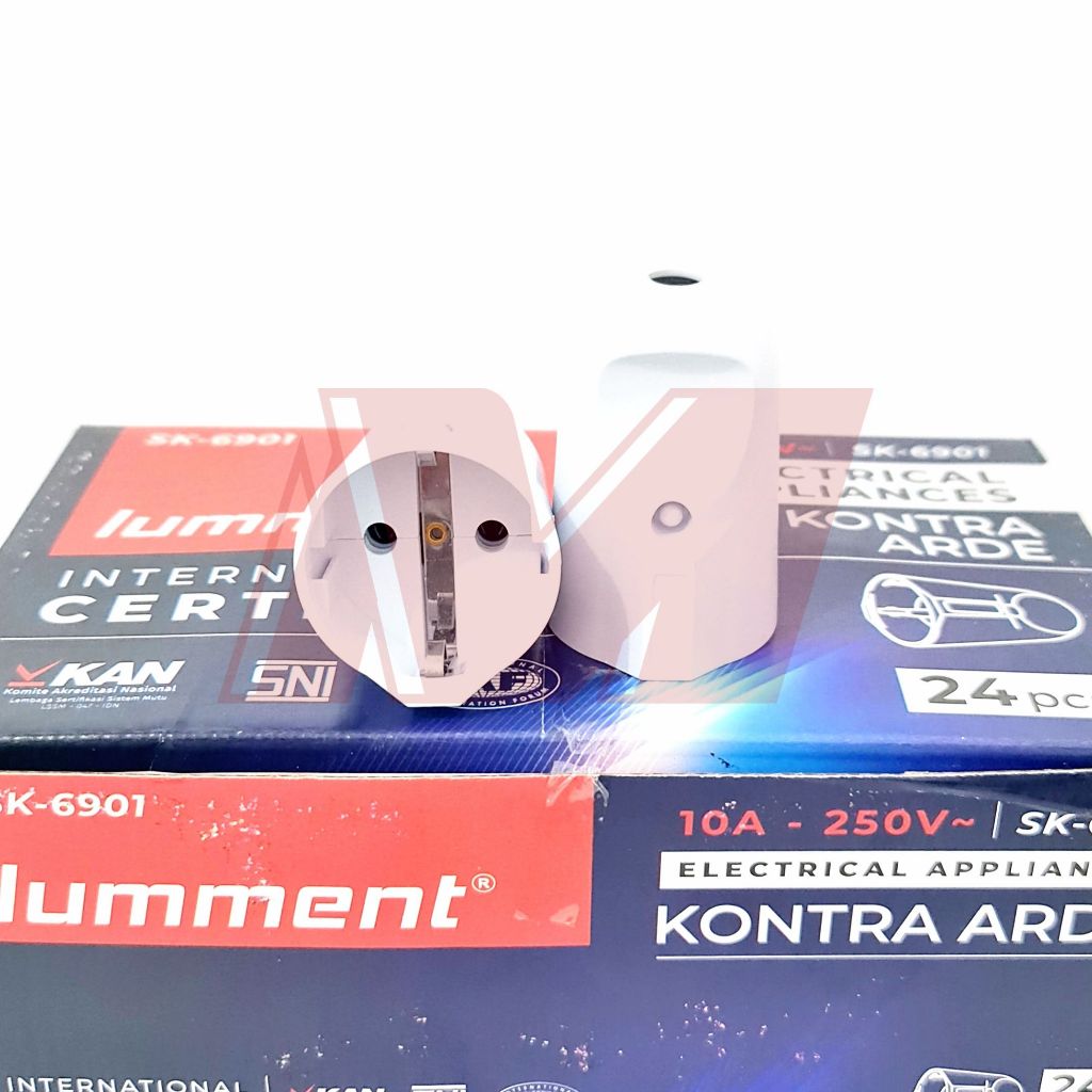 Lumment Contra Ground SK-6901 Brass SNI / Electrical Plug Connection ...