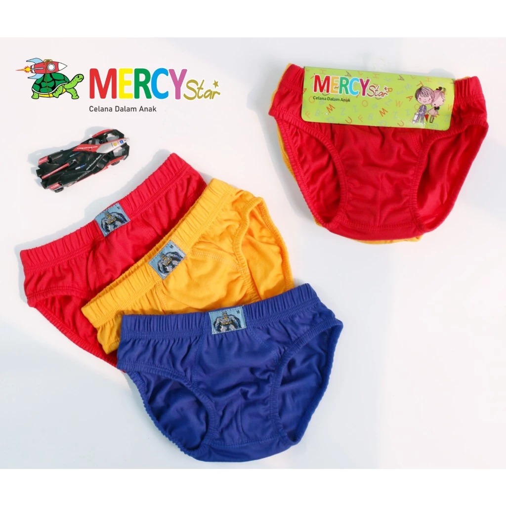 Mercy Star Boys Underwear Set 3in1 MS-BRB1011 | Shopee Philippines