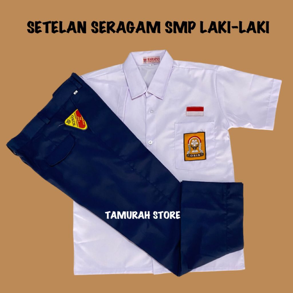 JUNIOR HIGH SCHOOL UNIFORM FOR BOYS CLASS 1 TO 3 SMP//Junior High ...