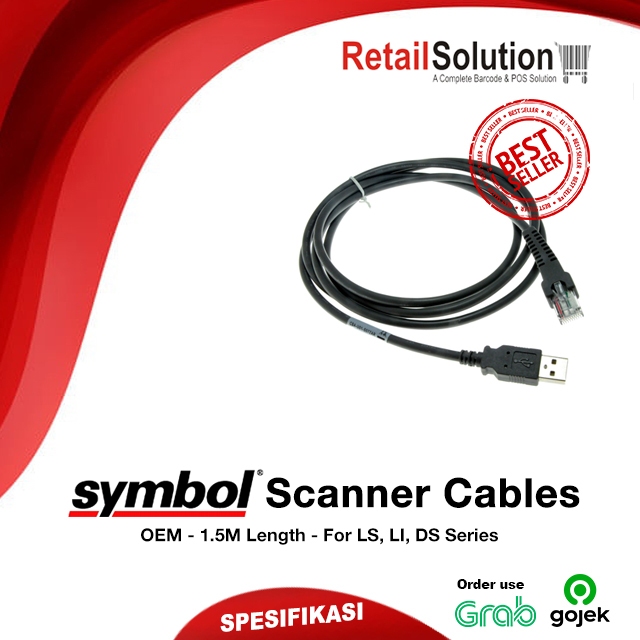 Symbol Zebra USB Barcode Scanner Cables - All Types | Shopee Philippines