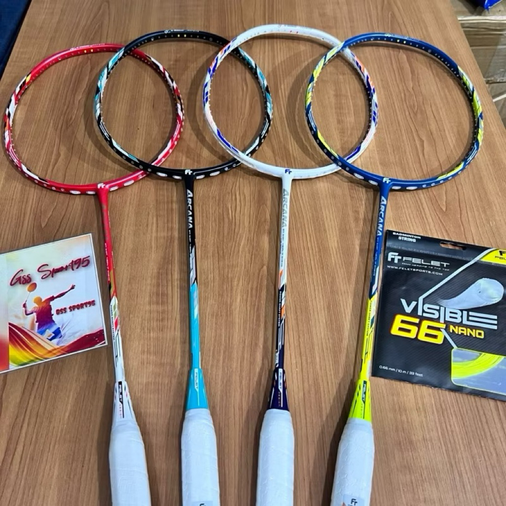 NEW COLOR BADMINTON RACKET FELET ARCANA 36LBS | Shopee Philippines