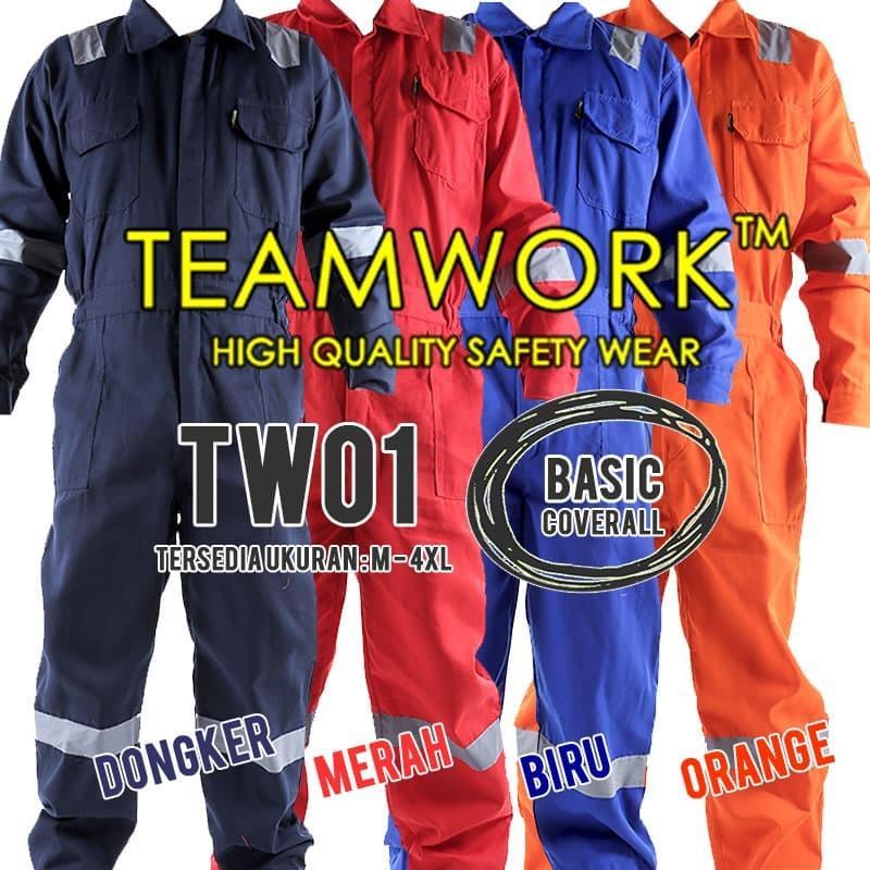 TW01 Team Work Coverall Safety Project Scotlight Wearpack Project ...