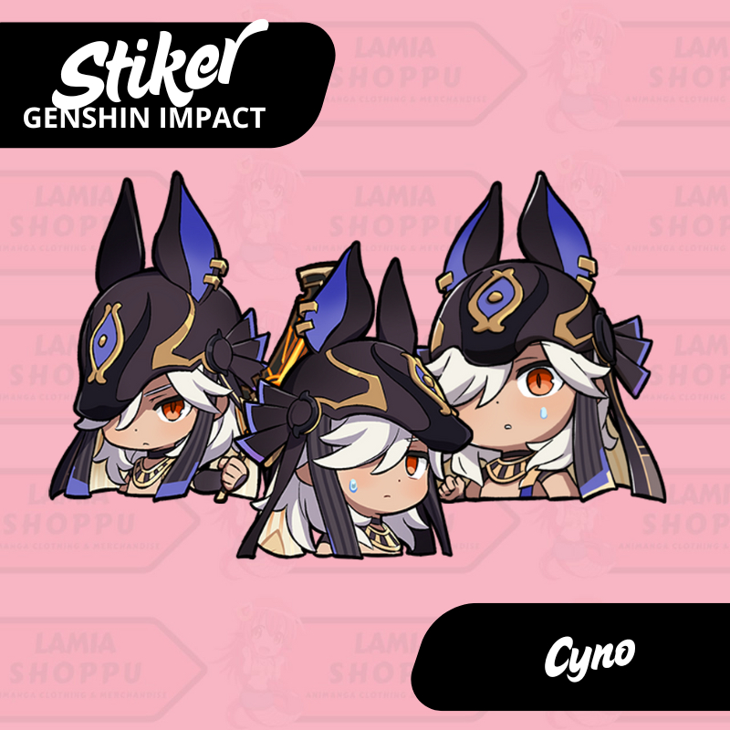 Genshin Impact Cyno Sticker | Cyno Genshin Sticker | Cyno GI Sticker ...