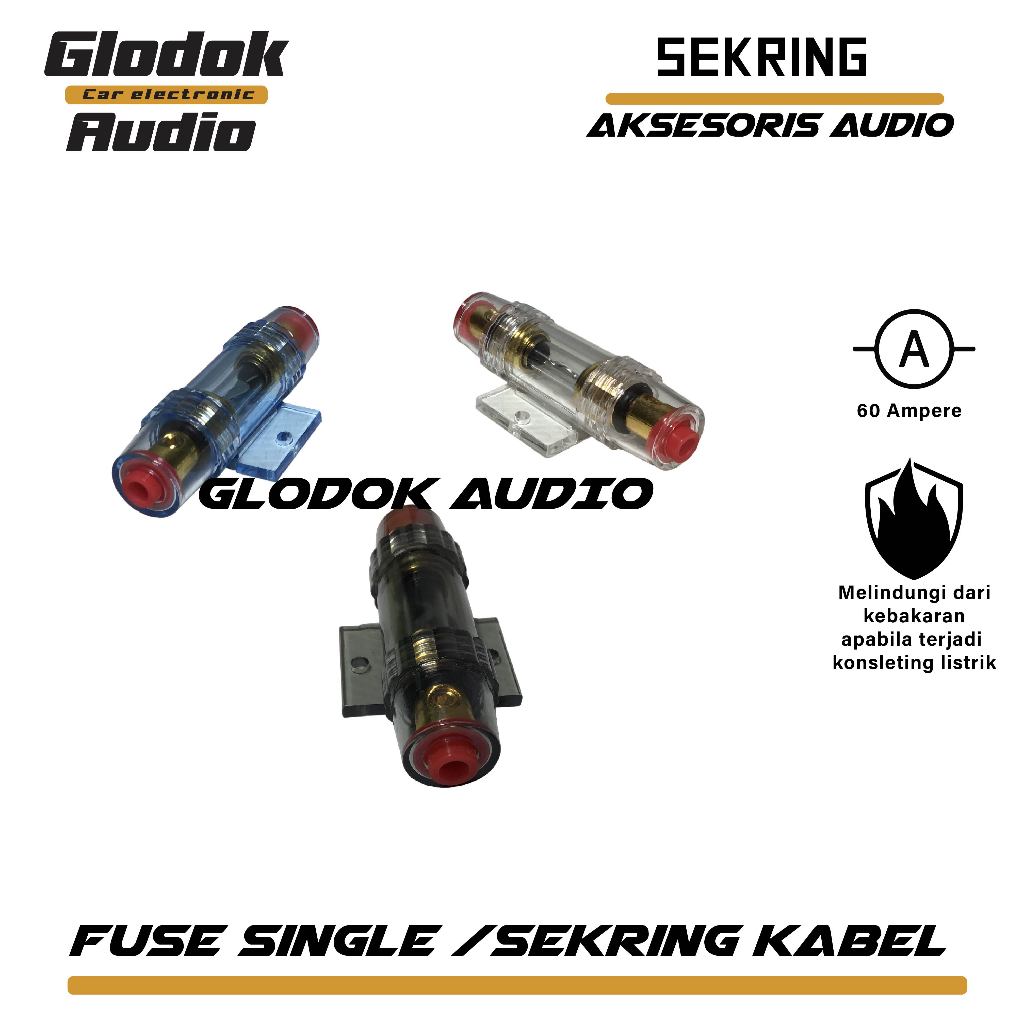 Audio Fuse / Electrical Fuse single 60 Ampere color tube Fuse | Shopee ...