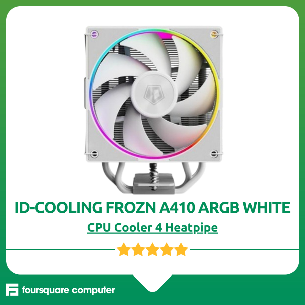 ID-COOLING FROZN A410 ARGB WHITE | CPU Cooler HSF Intel / AMD CPU ...