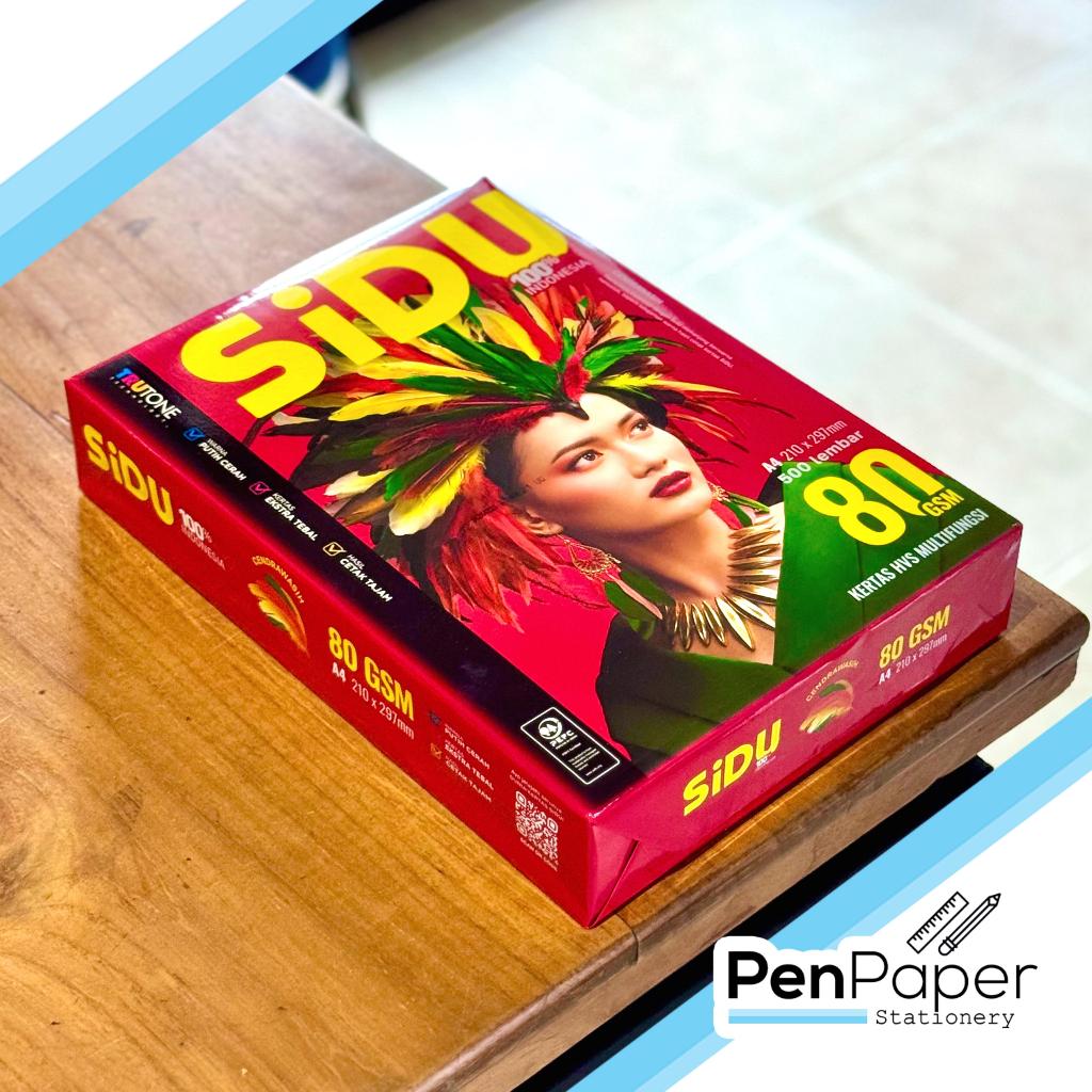 A4 80g White HVS Paper Sinar Dunia SIDU | Shopee Philippines