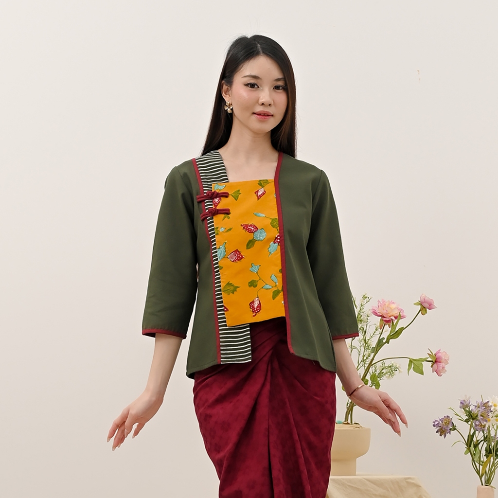 NONA RARA - kebaya Dwika Tulis Betawi T4242, modern women's batik ...