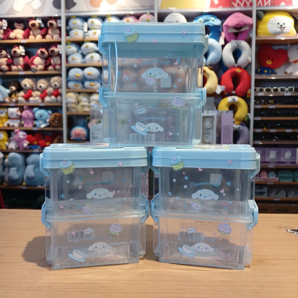 Miniso Cinnamoroll Buckle Series Storage Box (Double-layered) | Shopee ...