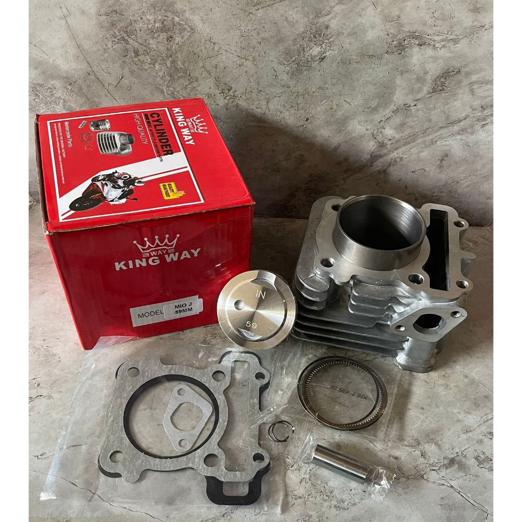 (KW) SEHER BLOCK 59 MM BORE UP MIO J MIO GT SOUL GT 115 FINO FI 115 54P ...