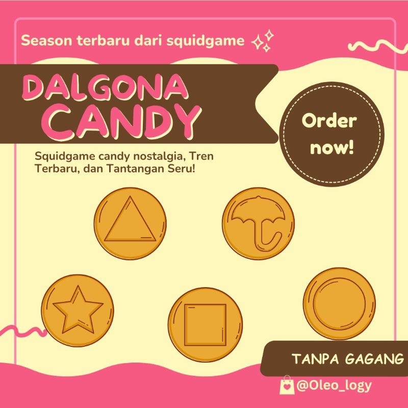 Dalgona Candy korean viral candy/ korean sponge candy/ honeycomb candy ...