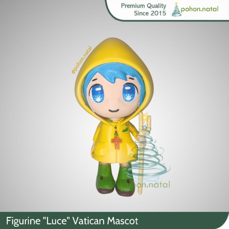 Luce Vatican Mascot Doll 19cm Resin Statue Figurine | Shopee Philippines
