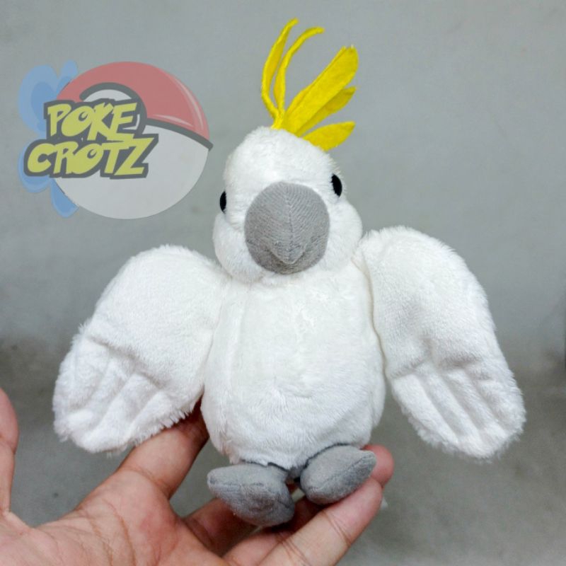 Wild Republic Cuddlekins Cockatoo Stuffed Animal plush doll 16cm ...