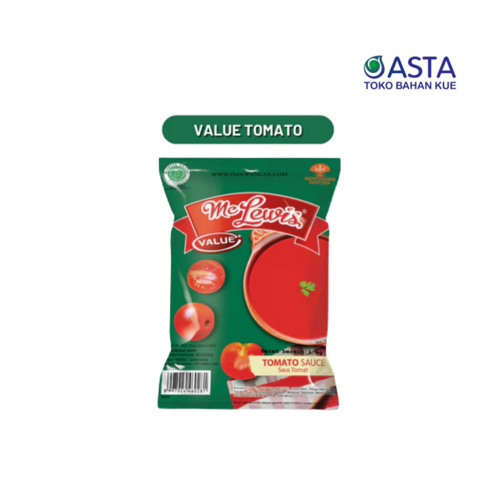 Mc Lewis Tomato Sauce Value 1Kg | Shopee Philippines