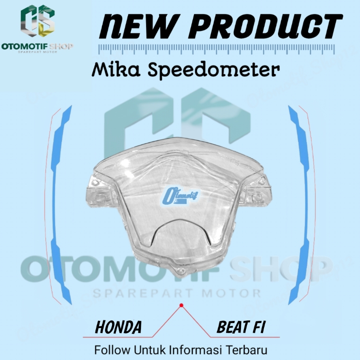 Honda Beat Fi Speedometer Mica Cover / Beat Fi eSp 2012-2016 Kilometer ...