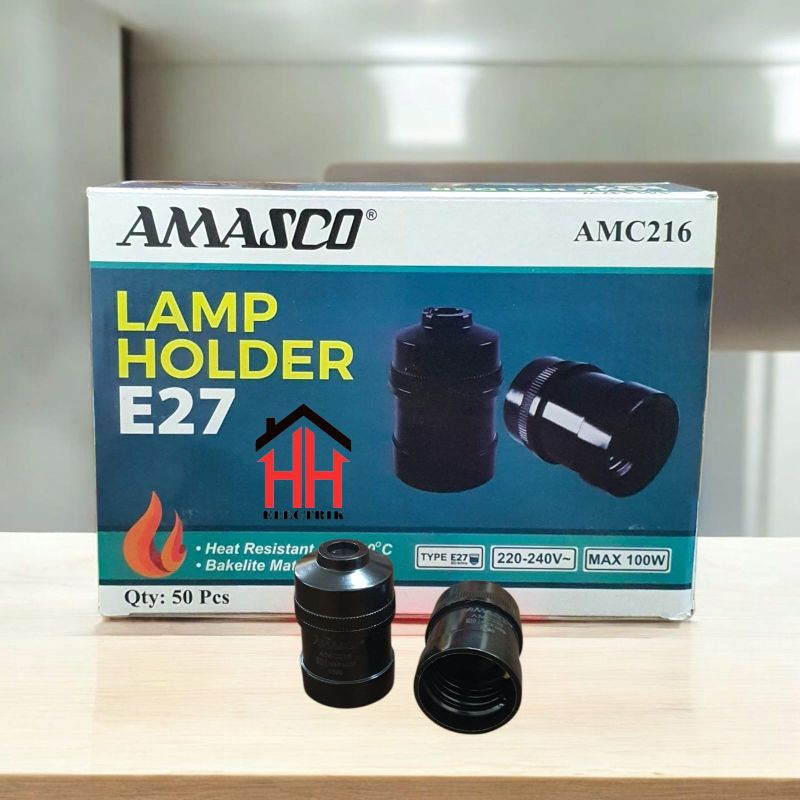 HITAM Amasco Black Hanging Light Fittings / Hanging Fittings (Package ...