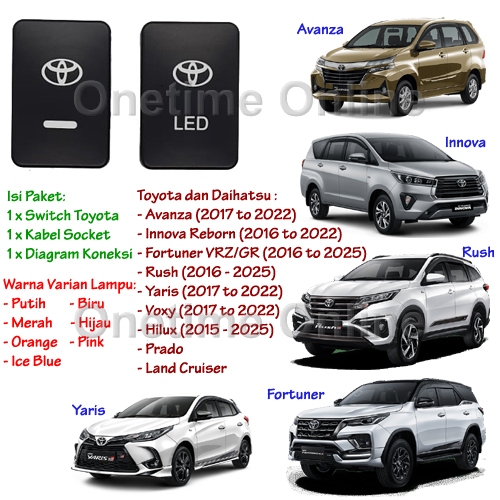 Toyota Limited Edition New Innova, Fortuner, New Avanza, Hilux and Rush ...