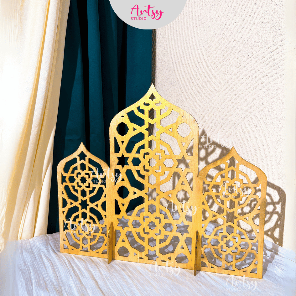 KAYU Artsy STUDIO - Wooden Islamic Ornaments Ramadan Photo Props Eid Al ...