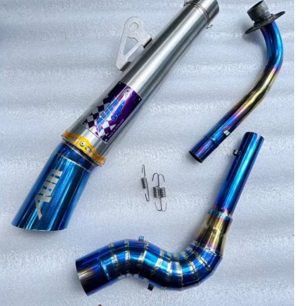 Aun Pipe canister conical open specs exhaust Pipe for Wave 125 Xrm 110/ ...