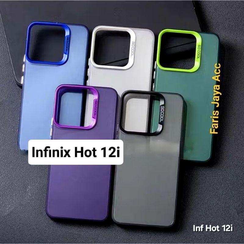 Case imd Infinix Hot 12i Case full Cover Plate hologram for | Shopee ...