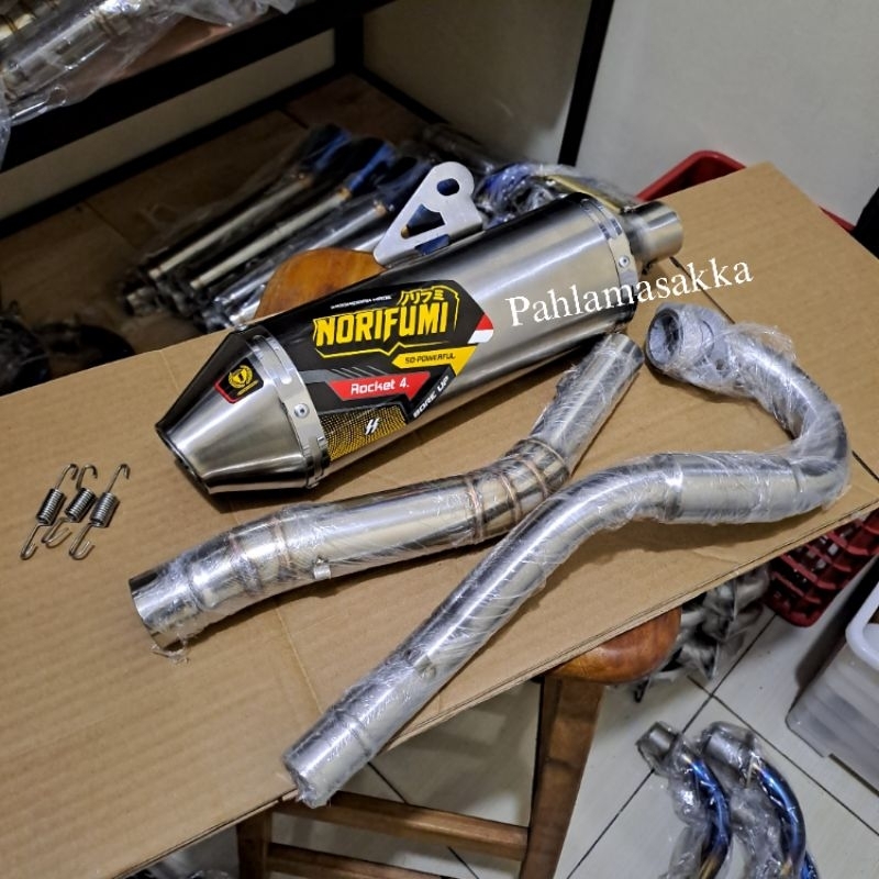 1set Norifumi muffler pipe 38mm for xr 150 xr 200 xtz 125 xtz 150 ...