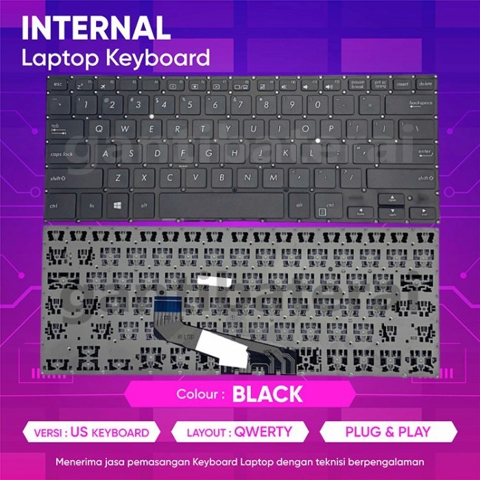 Asus VivoBook Flip TP401 TP401M TP401M Laptop Keyboard | Shopee Philippines