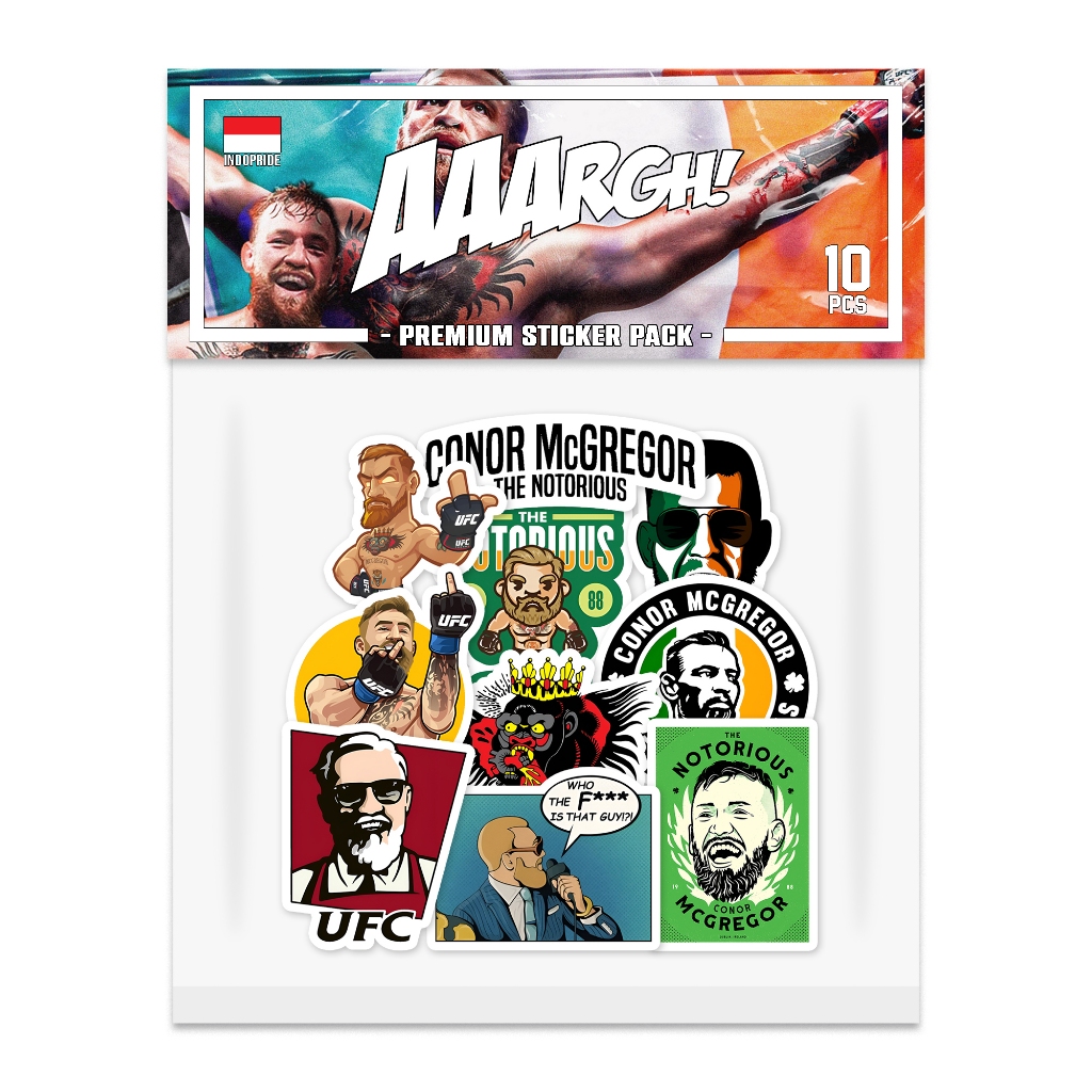 Ufc Conor McGregor Sticker Pack vol. 1 (The Notorious) | Shopee Philippines