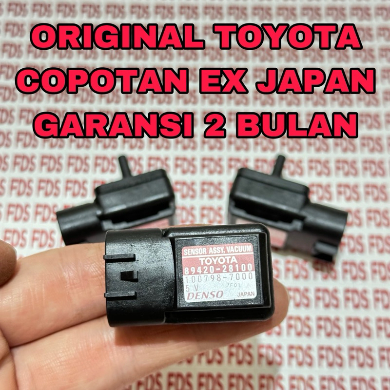 Vacuum MAP Sensor Vacuum Toyota All New Great Corolla Soluna Kijang Efi Capsule 7K 1.8cc 1.8 cc ...