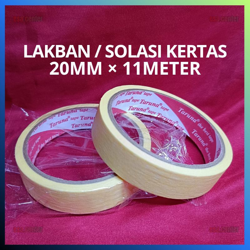 Paper Duct Tape 20mm x 11meter / Paper Insulation 1inch × 12yard ...