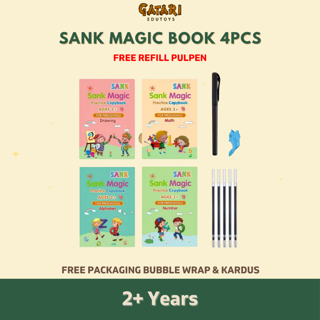 Sank Magic Book Original 4 pcs | Shopee Philippines