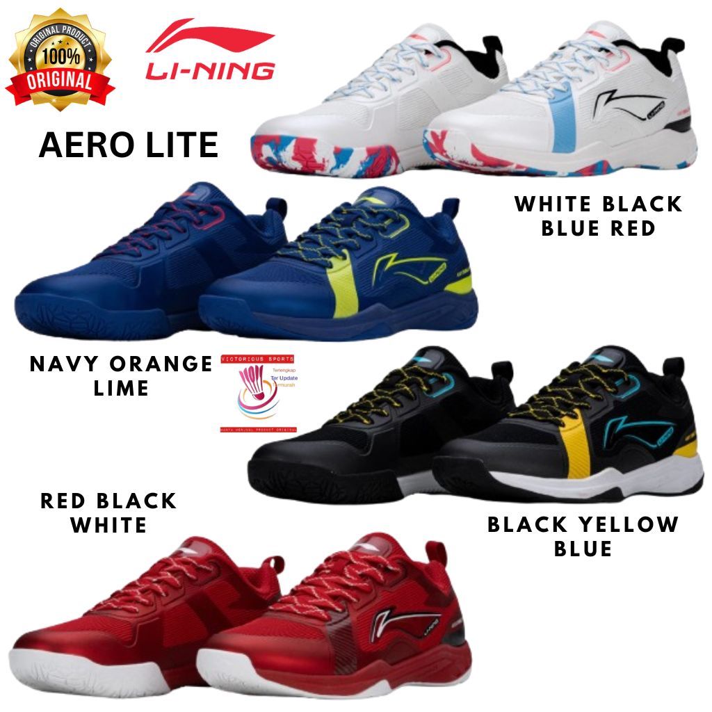 Original LINING AERO LITE BADMINTON SHOES | Shopee Philippines