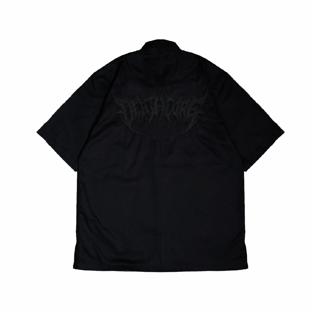 KEMEJA HITAM Men's Workshirt Black Boys' Work Shirt Black Dance Vampire ...