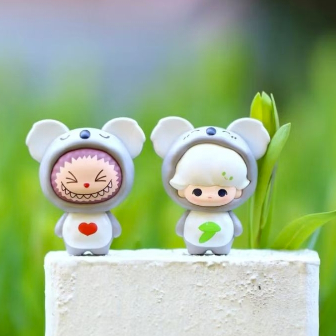 Popmart POP Mart POP BEAN Koala Set Australia Limited Labubu Dimoo ...
