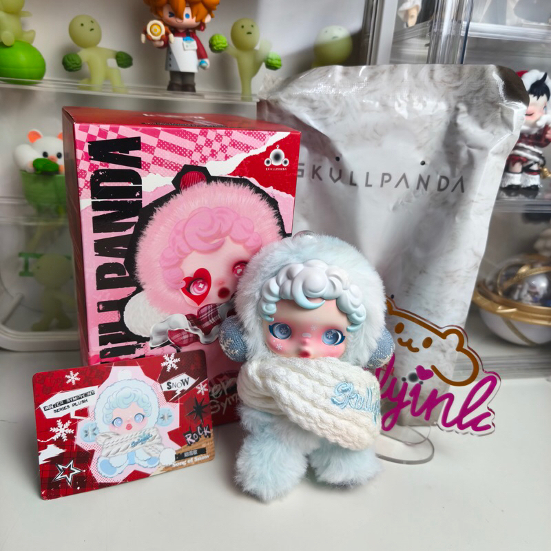[READY Selected SNOW]SKULLPANDA Winter Symphony Series Plush POPMART ...