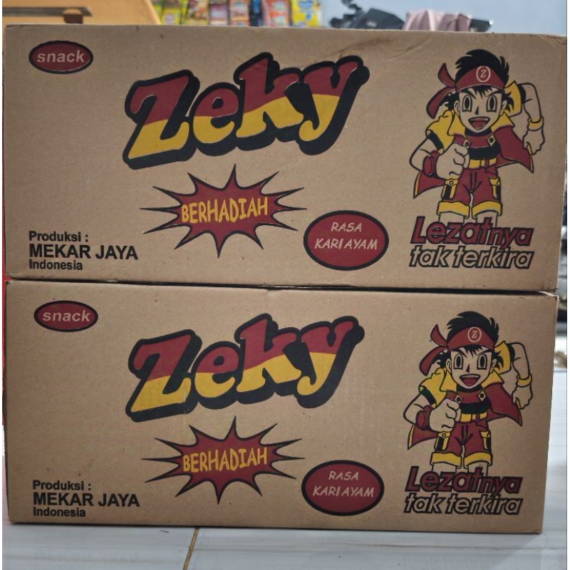 Snacks with prizes zeky 1 box (40pcs) | Shopee Philippines
