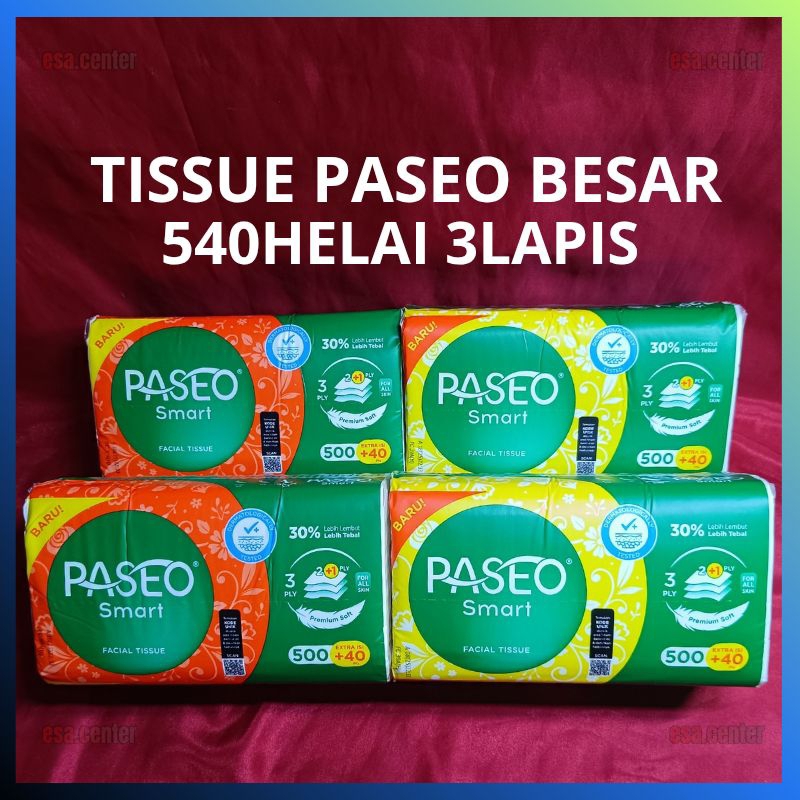 Paseo SMART TISSUE TISSUE TISSUE TISSUE LARGE 540 SHEET 3 PLY / Paseo ...