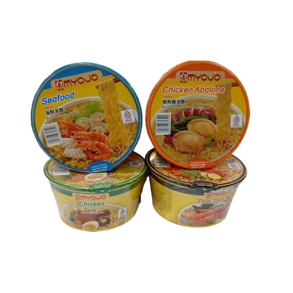 Myojo Instant Noodle Cup 79gr, available in Chicken Abalone Seafood and ...