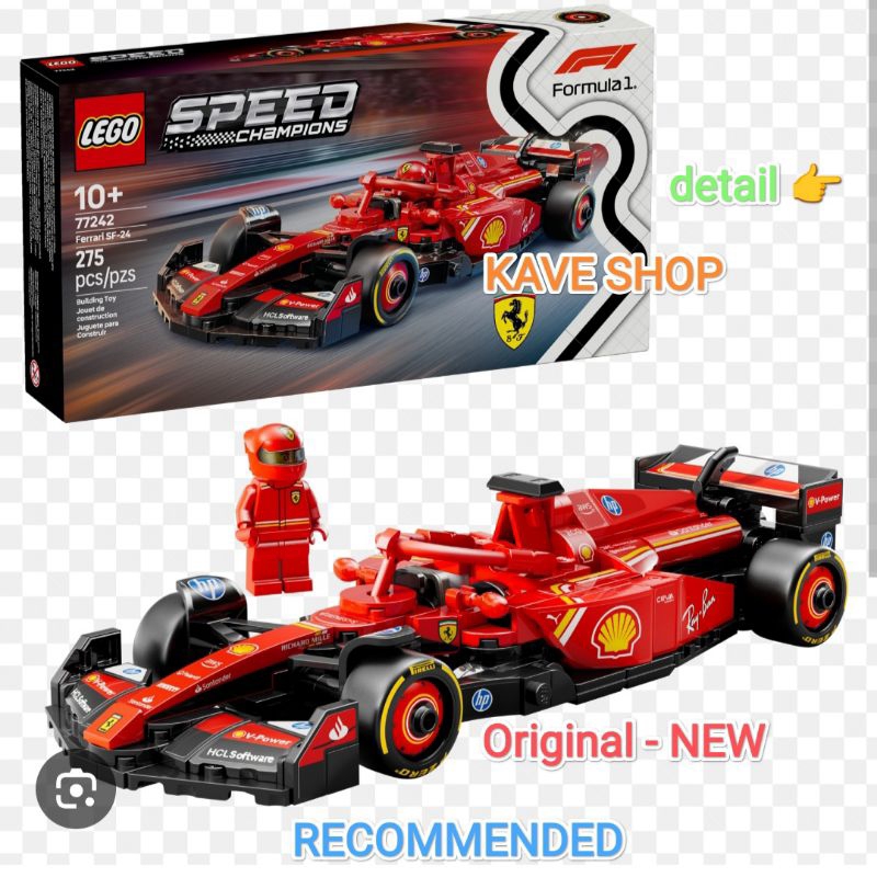 Lego 75890 - 76934 - 77242 Speed Champions : Ferrari F40 Composite ...