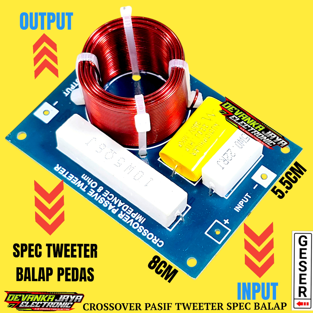 Twitter Passive Crossover Tweeter | Shopee Philippines