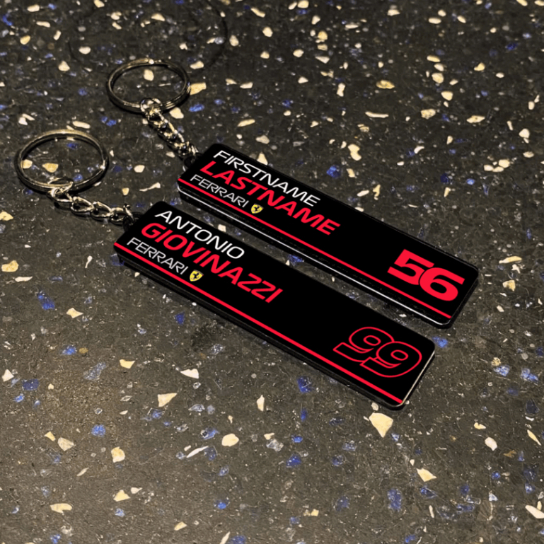 Keychain Custom F1 2024 Season Driver Card | Shopee Philippines