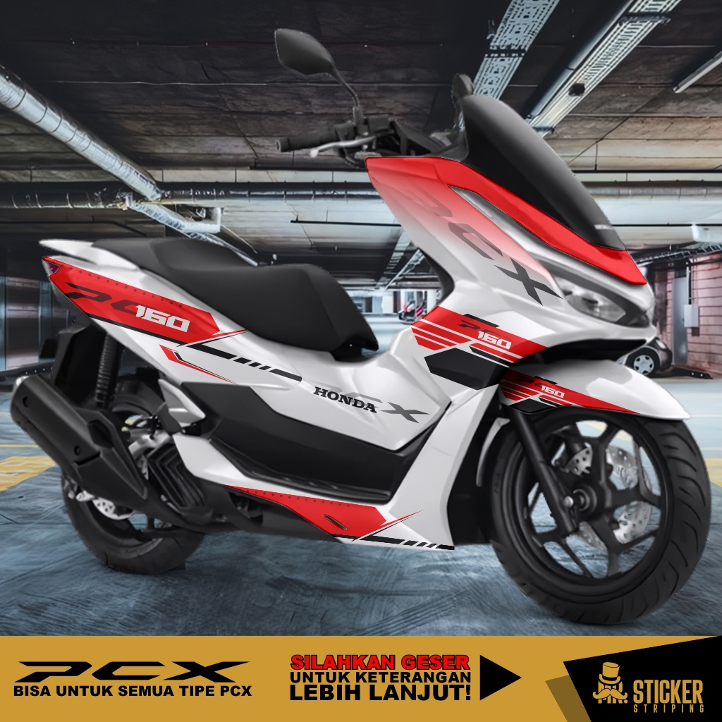 Honda PCX Roadsync 160 150 Full Body Decal custom Sticker Graphic Motif ...