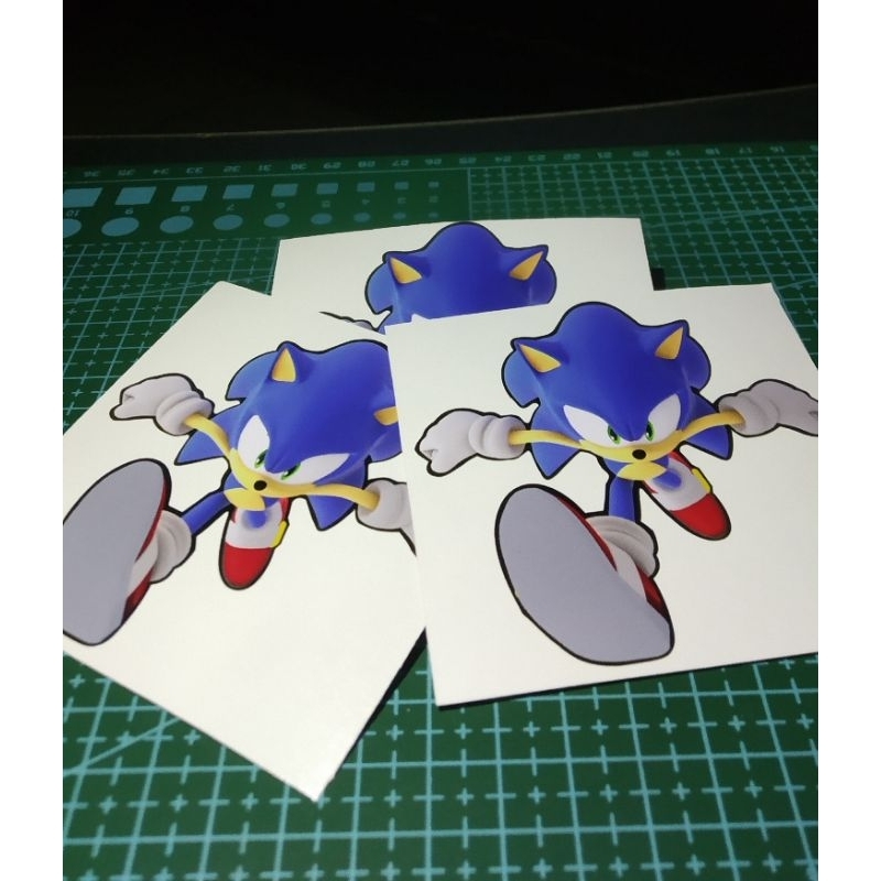 Jump & Run sonic animated character stickers for laptops, PCs ...