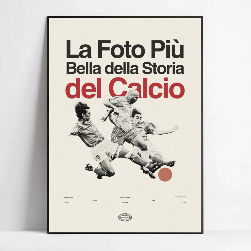 Maldini Ronaldo Cannavaro Poster | Shopee Philippines