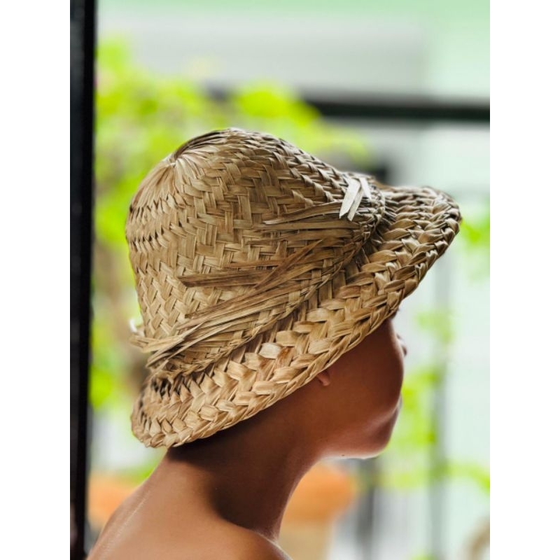 Balinese Made Coconut Leaf Woven Capil Hat | Shopee Philippines