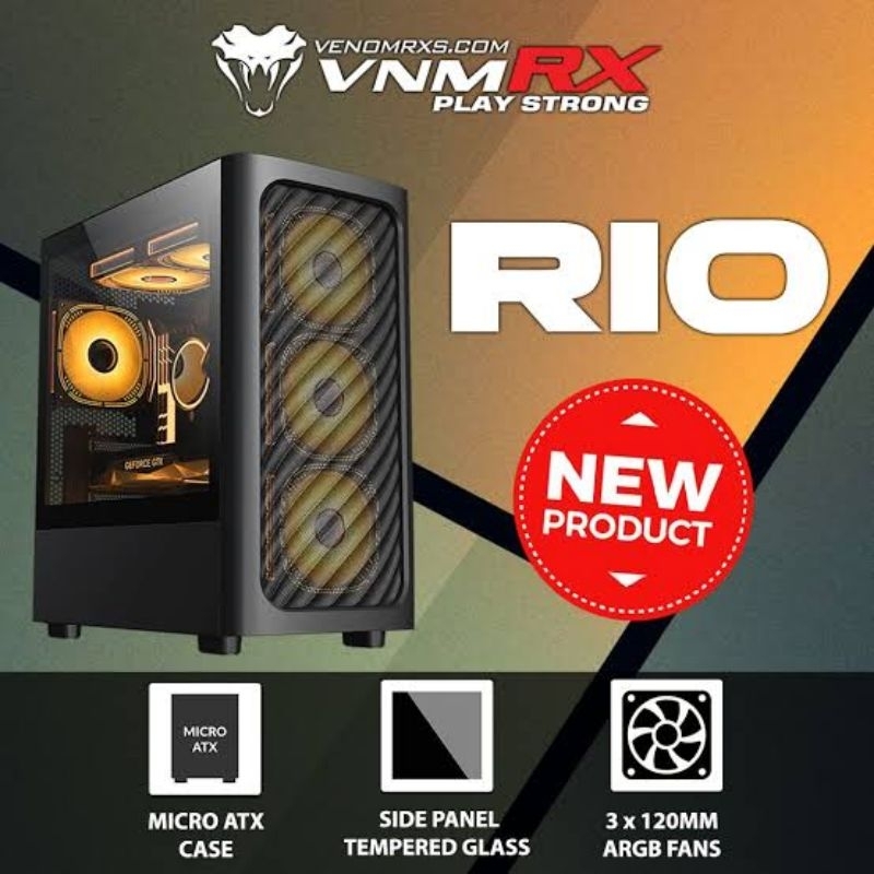 VENOMRX RIO MATX GAMING CASE | Shopee Philippines