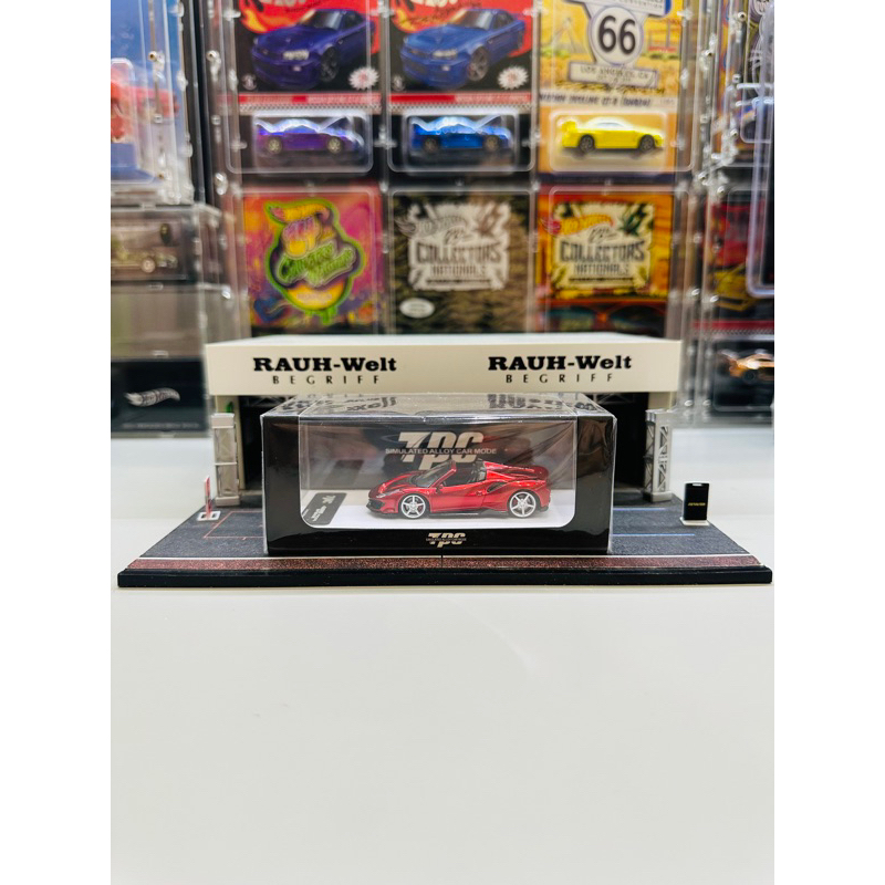 Tpc 1:64 Novitec 488 Roadster Wine Red with Silver Wheels | Shopee ...