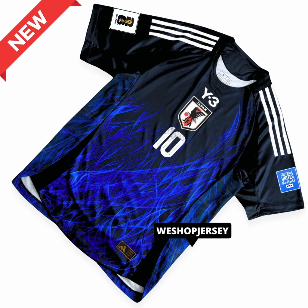 Japan Home Y3 Player issue 2024 Football Shirt Japan Player Version ...