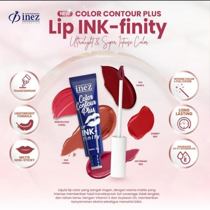 Inez CCP Lip INK-Finety - Lip Cream - Liquid Lip Color - Color Contour ...