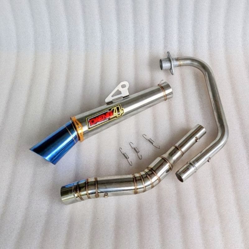 Exhaust Daeng sai4 pipe for Sonic 125 / Exciter R / Rc135 / Exciter 150 ...