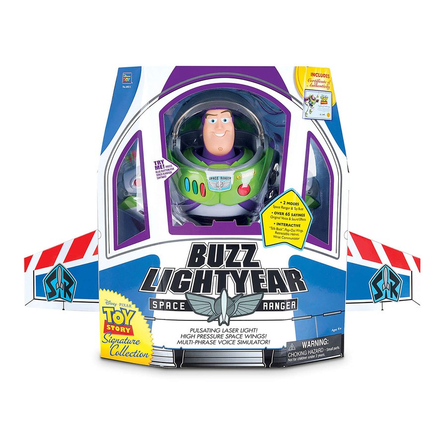 Thinkway Toys Toy Story Signature Collection Buzz Lightyear | Shopee ...