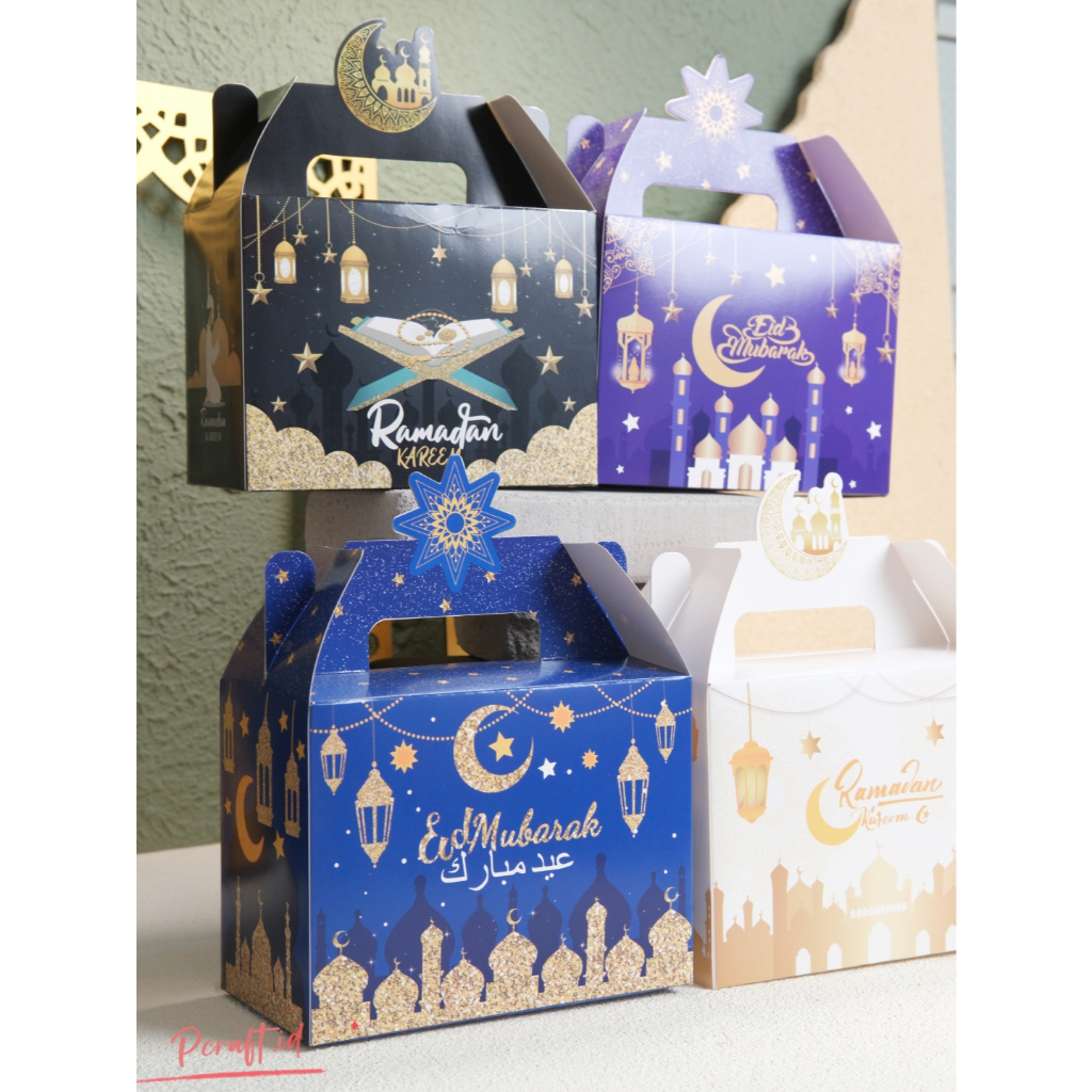 Gable box Eid al-Fitr lebran ramdan, box of lebaran cookies. dus ...